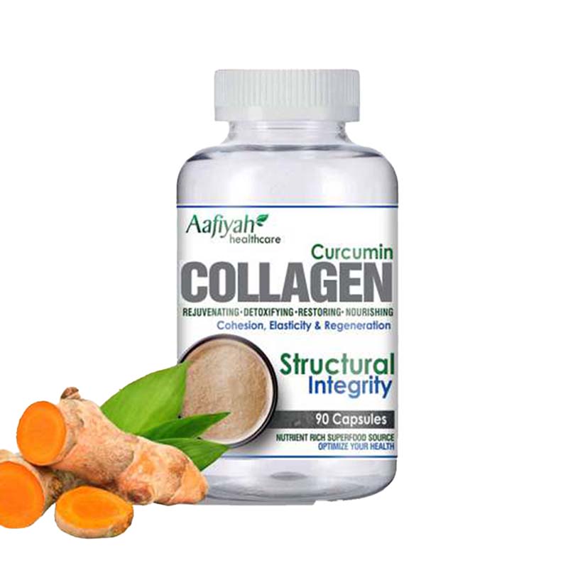 Aafiyah Healthcare Collagen Curcumin 90 Capsules – Zayaan Wellness